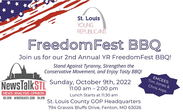 The St. Louis Young Republicans and 101.9 & 94.1 NewsTalkSTL are proud ...