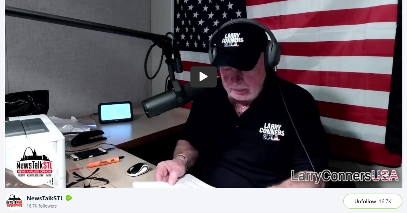 Larry Conners: 2024 National Election | NewsTalkSTL | News. Analysis ...