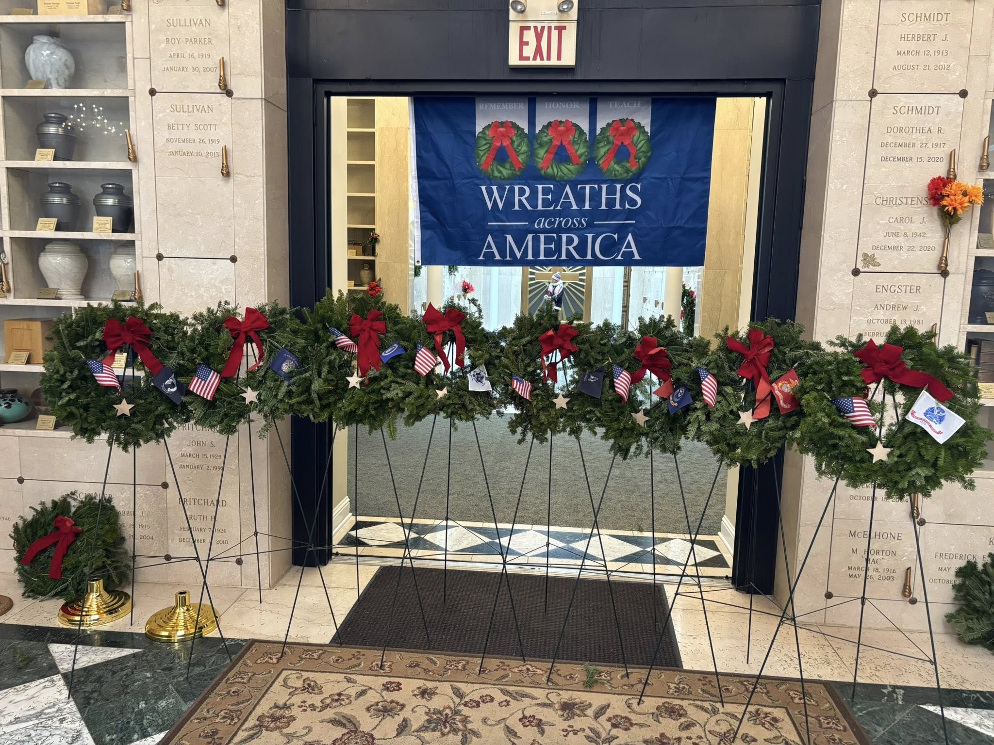 PICS: Vic and Ken honored our vets with Wreaths Across America ...